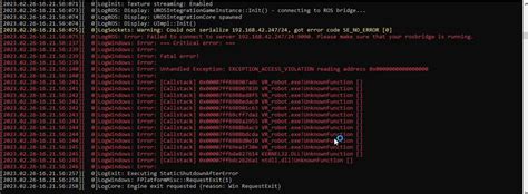 Crashing And Lag Spikes Issue Code Iai ROSIntegration GitHub