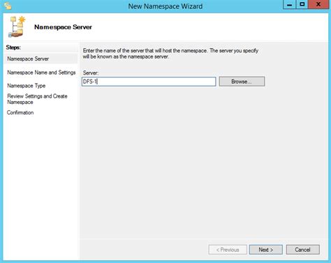 Windows 2012 DFS Namespace JB Computerization