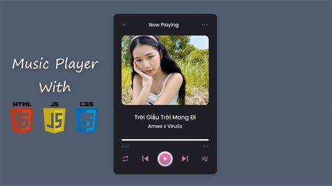 Thiết Kế Trình Phát Nhạc Chuyên Nghiệp Với Htmlandcss Js How To Make