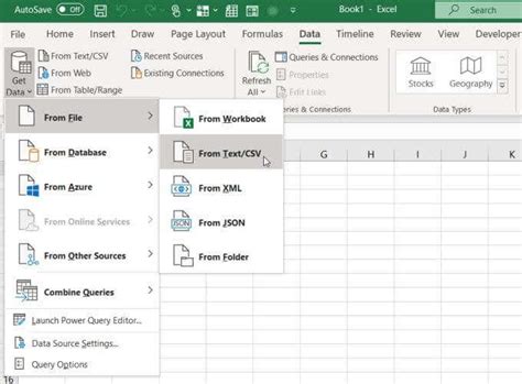 How To Insert Csv Or Tsv Into An Excel Worksheet