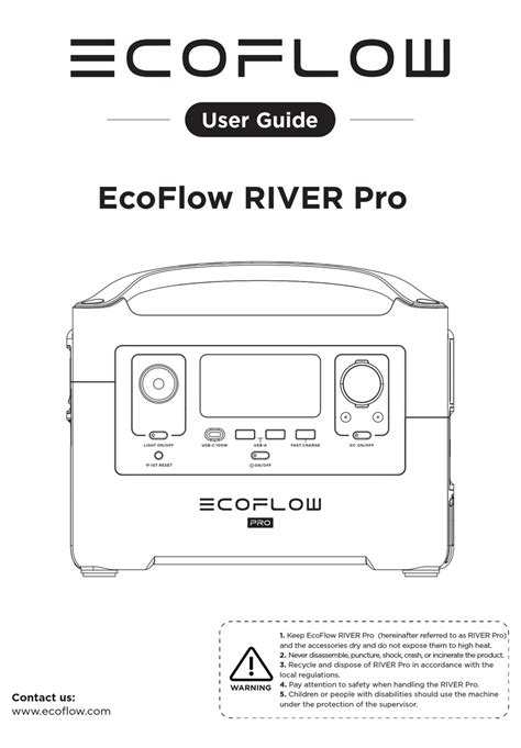Ecoflow River User Manual