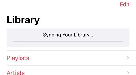 Library Stuck Syncing Indefinitely It Never Progresses Any Idea How