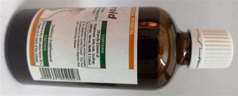 Hyperthyroid 100ml Back Natures Own Pharmacy