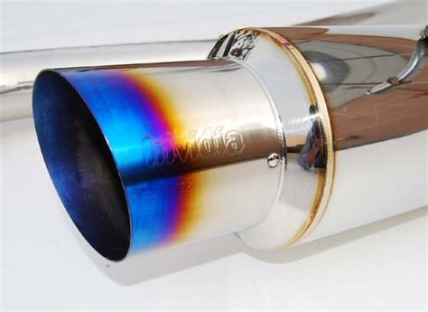 Invidia 02 07 Wrxsti 76mm N1 Racing Titanium Tip Cat Back Exhaust
