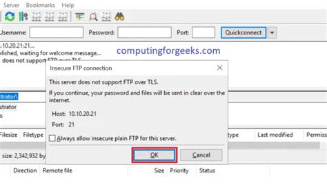 How To Add FTP Site On Windows Server 2019 ComputingForGeeks