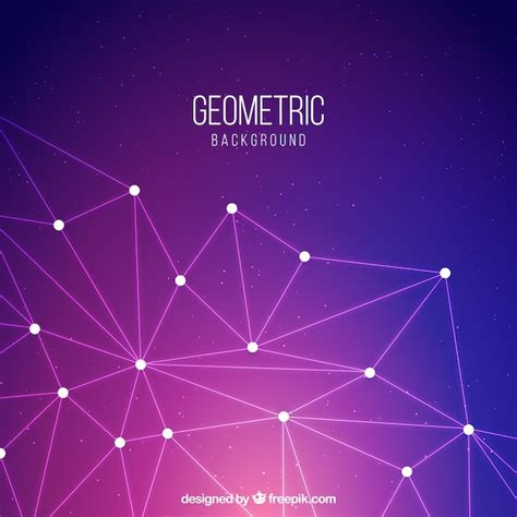 Free Vector Background With Geometric Shapes