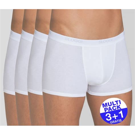 Sloggi Men Basic Short 31 Gratis U Betaalt 3 Shorts En Krijgt Er 4 Wit