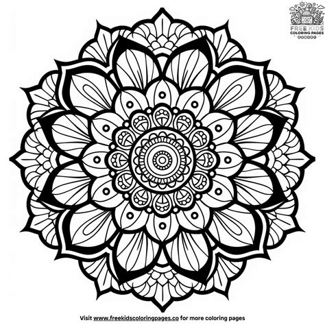 Monday Mandala Coloring Pages Start Your Week With Creativity