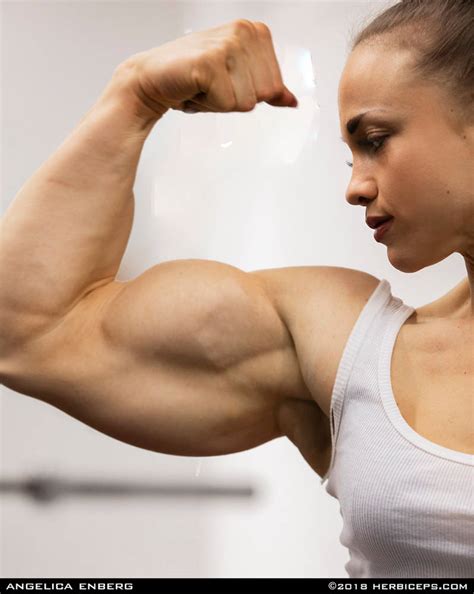 Whats Bigger Angelicas Head Or Biceps By Bliaha On Deviantart