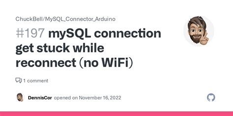 Mysql Connection Get Stuck While Reconnect No Wifi · Issue 197