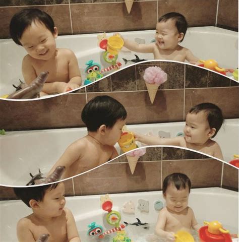 백종원·소유진 아들 ·딸 사진 공개…아빠랑 붕어빵이네 한국경제