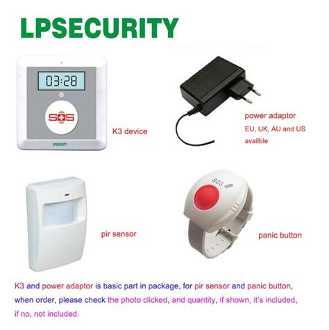 Lpsecurity Wireless Gsm Senior Telecare Alarm Rece Vicedeal