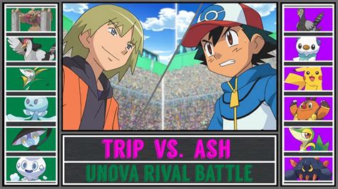 Pokemon Ash Unova Team