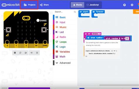 Microbit Basics For Teachers Part 2 Javascript Blocks Microbit