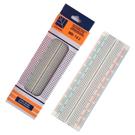 Protoboard Breadboard 830 Furos Placa De Ensaio Para Arduino Shopee Brasil