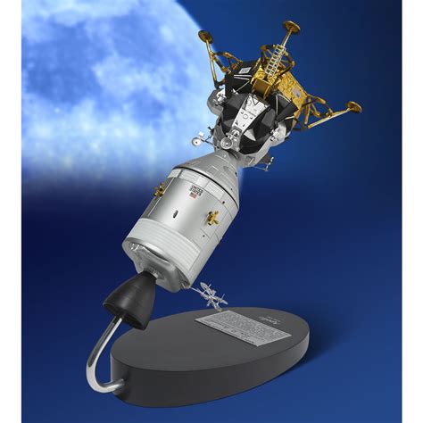 The 50th Anniversary Apollo 11 Model With Genuine Artifact Hammacher Schlemmer