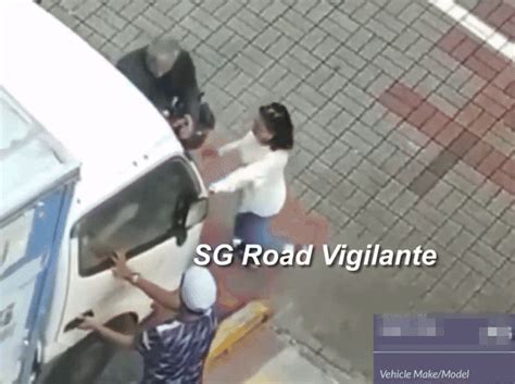 Lorry Nearly Runs Over Woman In Punggol After Group Tries To Stop