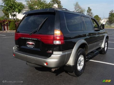 1997 Solano Black Pearl Mitsubishi Montero Sport Ls 4x4 37896284 Photo