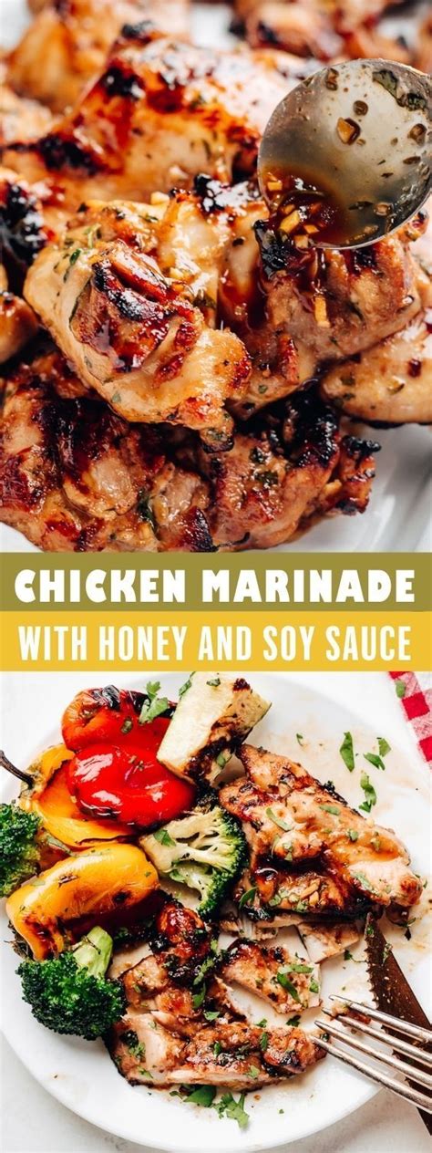 Chicken Marinade With Honey And Soy Sauce Honey And Soy Sauce