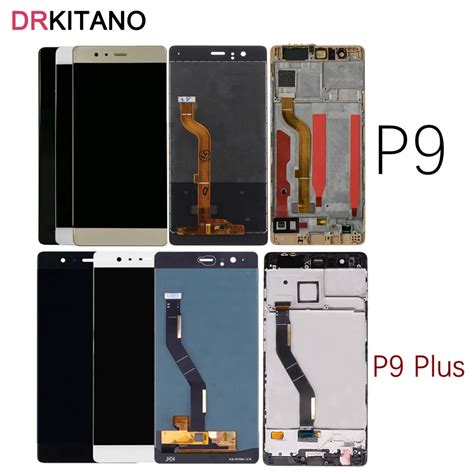 Huawei P9 LCD Display Touch Screen Digitizer Assembly EVA L09 L19 For Huawei P9 Plus LCD With