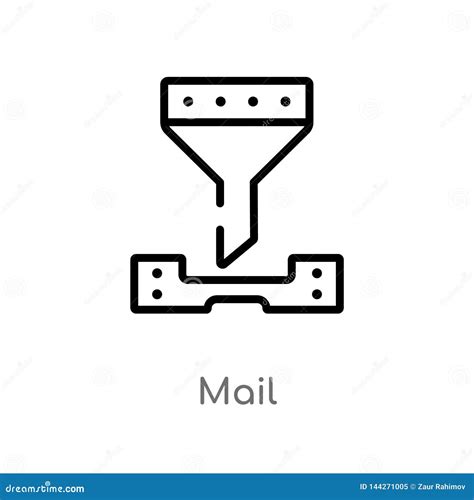 Outline Set Of Web Mail Ab Testing And Spanner Line Icons For Web App Pictogram Icon Vector