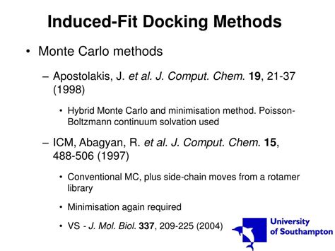 Ppt Flexible Protein Docking Powerpoint Presentation Free Download Id4468387