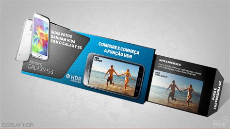 Display Experimentação HDR Galaxy S5 Behance