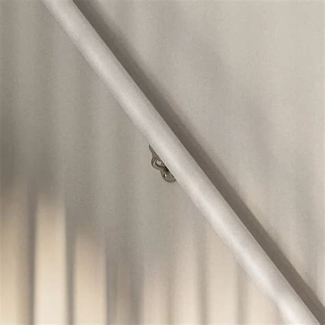 Cheshire Mouldings Primed White Pine Mopstick Handrail L3600m D
