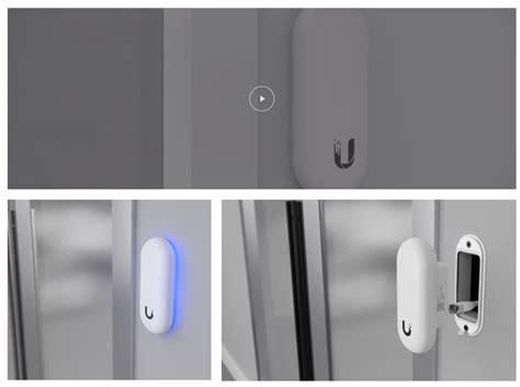 Ubiquiti UniFi Access Reader Lite Modern NFC And Bluetooth Reader PoE Powered Built In