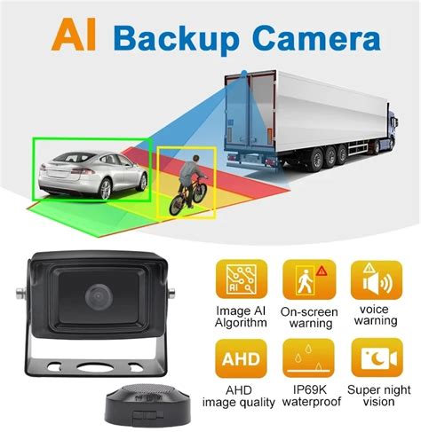 Truck Smart Pedestrian Vehicle Detection Bsd Ai Camera For Security And Surveillance Buy Ai