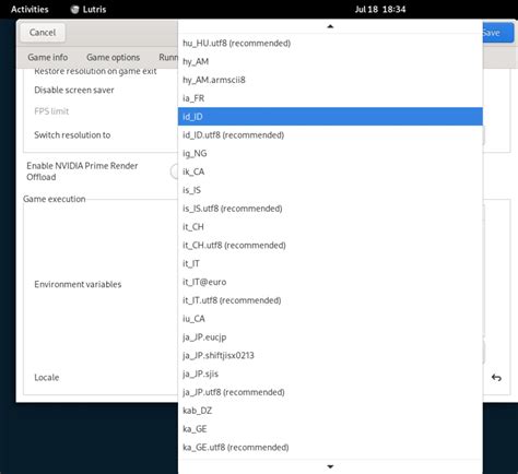 Feature Request Make Locale Dropdown List Searchable · Issue 4933 · Lutrislutris · Github