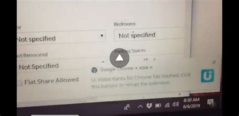 ui vision kantu for chrome has crashed click this balloon to reload