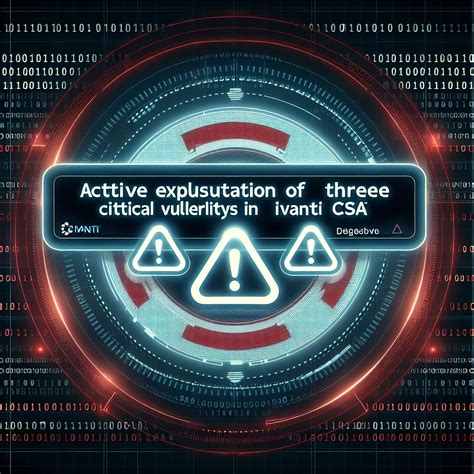 Zero Day Alert Active Exploitation Of Three Critical Vulnerabilities In Ivanti CSA
