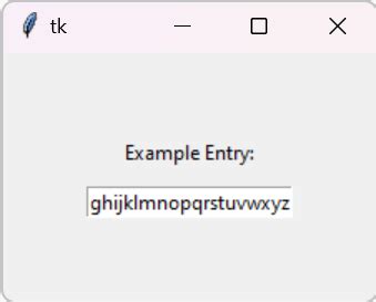 Python How To Move The Input Field Of An Entry In Tkinter Stack Overflow