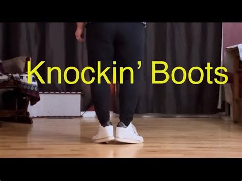 Knocking Boots Beginner Step By Step Line Dance Tutorial Youtube