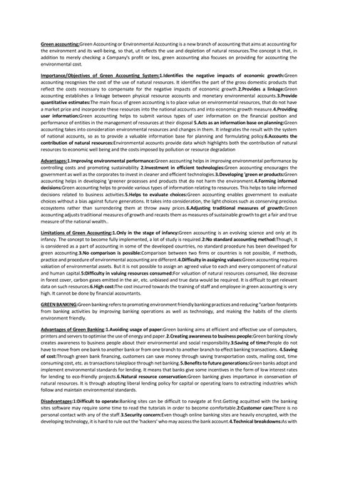 Emhr Exm Cp Environment Management And Human Rights Green Accounting Green Accounting Or