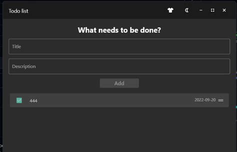 A Todo List Desktop App With Flutter