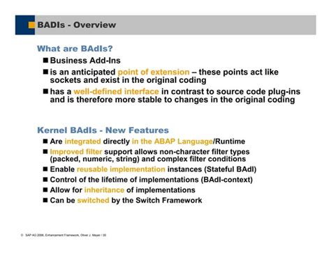 Enhancement Framework The New Way To Enhance Your Abap Systems Pdf