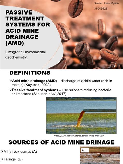 Amd Presentation Pdf Environmental Issues Physical Geography