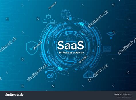 Software Service Saas Software Concept Business Stock Vector Royalty Free 2509514675