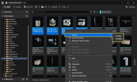 cómo usar nanite en unreal engine 5 ivisual