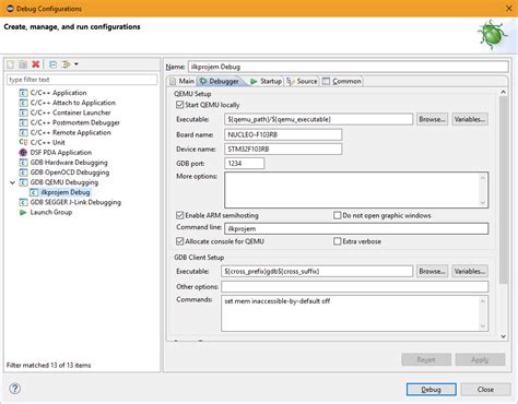 Eclipse Ide Ile Stm32 Mikrodenetleyicileri İçin Gömülü Yazılım Geliştirme Ve Hata Ayıklama