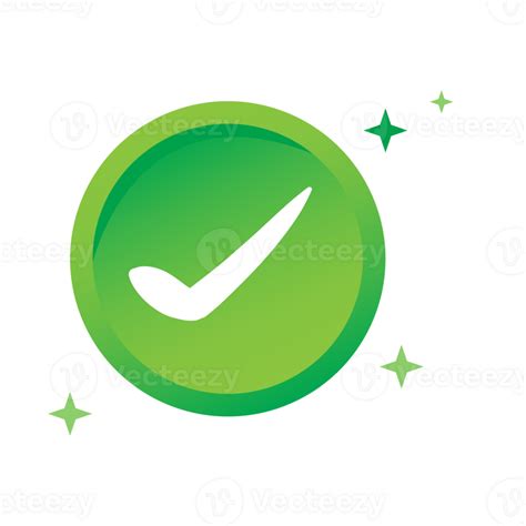 Checklist Checkmark Icon Button Flat Design 34555668 Png