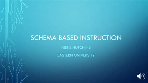 Schema Based Instruction A Guide For Teachers