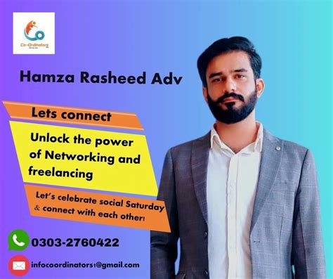 Hamza Rasheed Adv On Linkedin Networkingnexus Freelancefusion