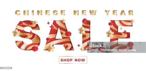 중국 새해 판매 단어 추상 백서 행복한 부 럭키 플라워 랜턴 달 축제 스파클 샤인 그라데이션 골드 레드 마운틴 지리 윤곽지도 3d 층 라인 컷 아웃 카드 웹 배너 3차원