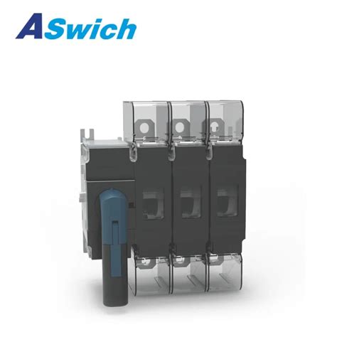 Rotating Disconnecting PV DC No Polarized 1000V 1500V 315A 2p 3p 4p Solar Load Break Switch