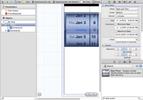 Objective C How To Set Uidatepicker To An Initial Date Other Than Today Stack Overflow