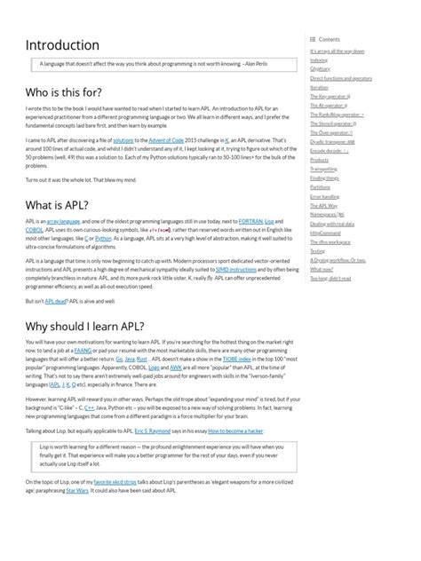 Learn Apl Pdf