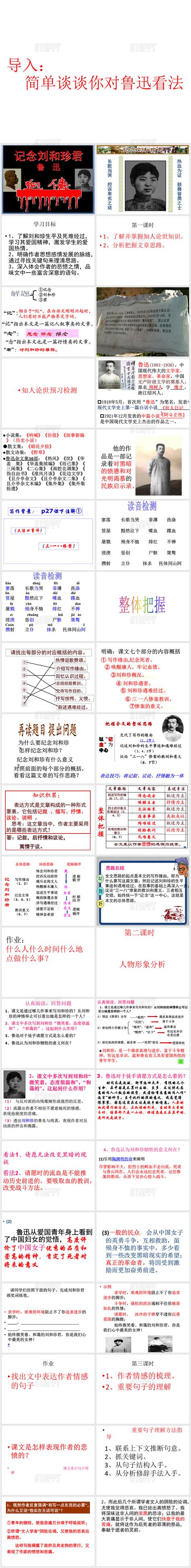 纪念刘和珍君 515ppt